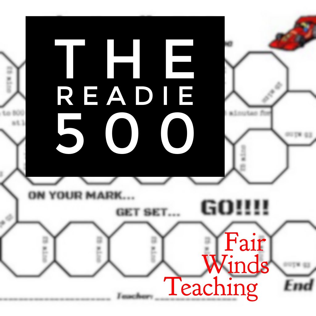 Readie 500 - Reading Challenge - Fair Winds Teaching