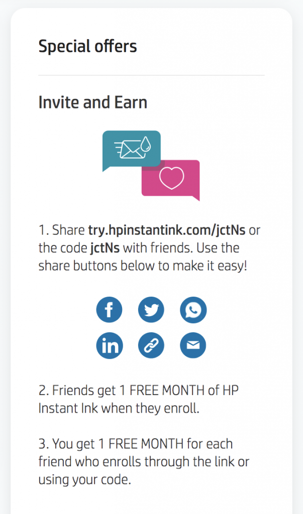 How I Got 2+ Years of HP Instant Ink FREE! 2022 - Fair Winds Teaching