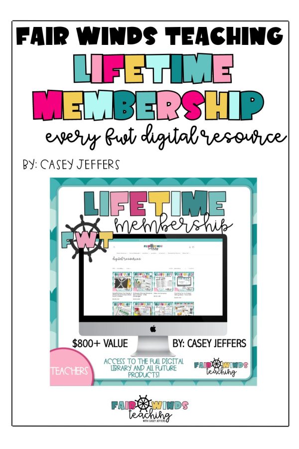 Fair Winds Teaching Lifetime Membership! - Fair Winds Teaching
